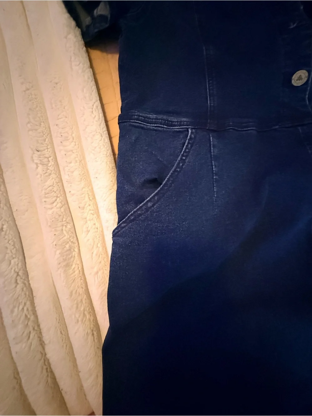 2 Fly Co. | Dresses | Two 2 Fly Xl Dark Indigo Denim Jacket No Tags ...